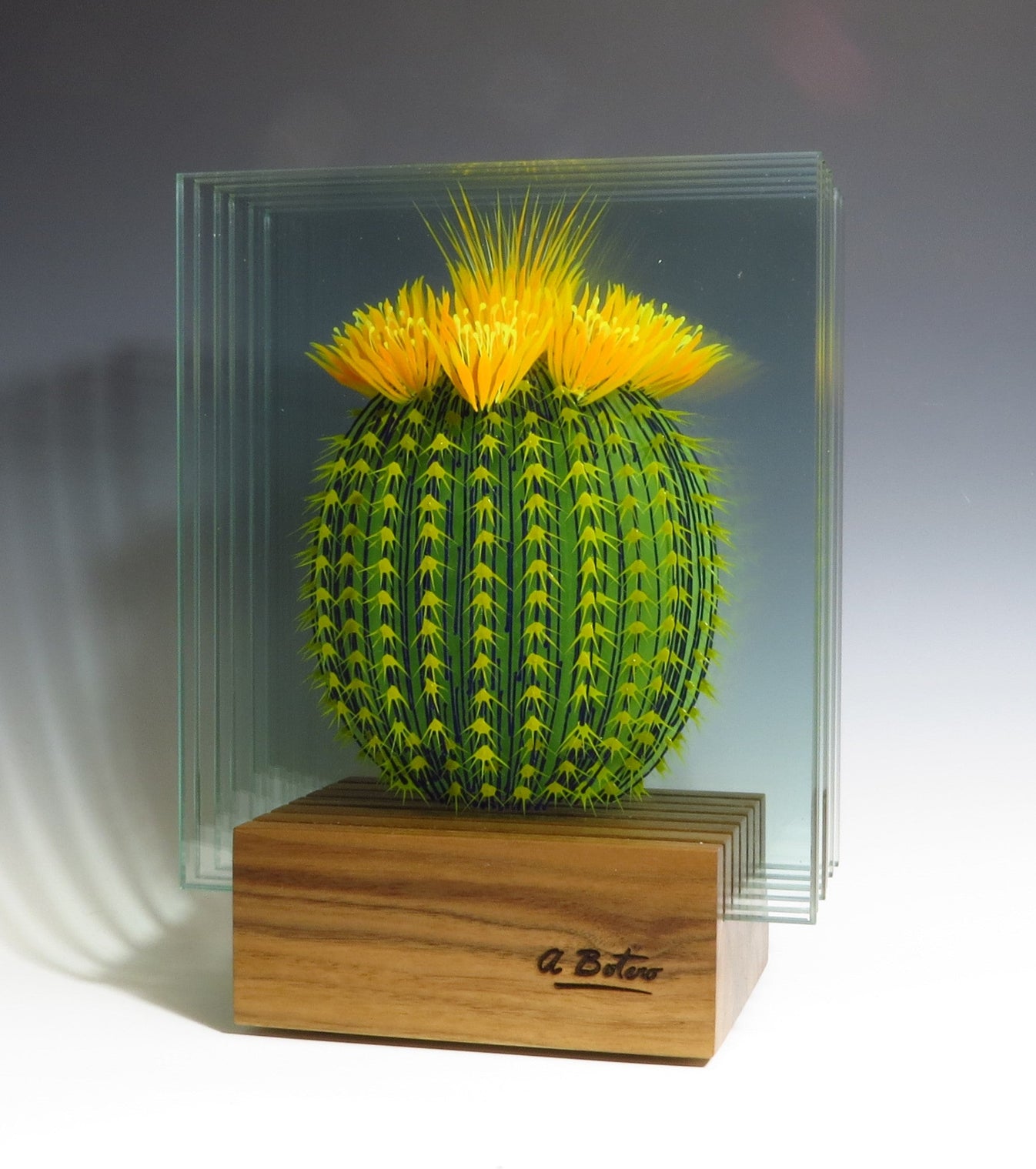 Thorny Beauty | Painted Glass | Ana Maria Botero | Sorrel Sky – Sorrel ...