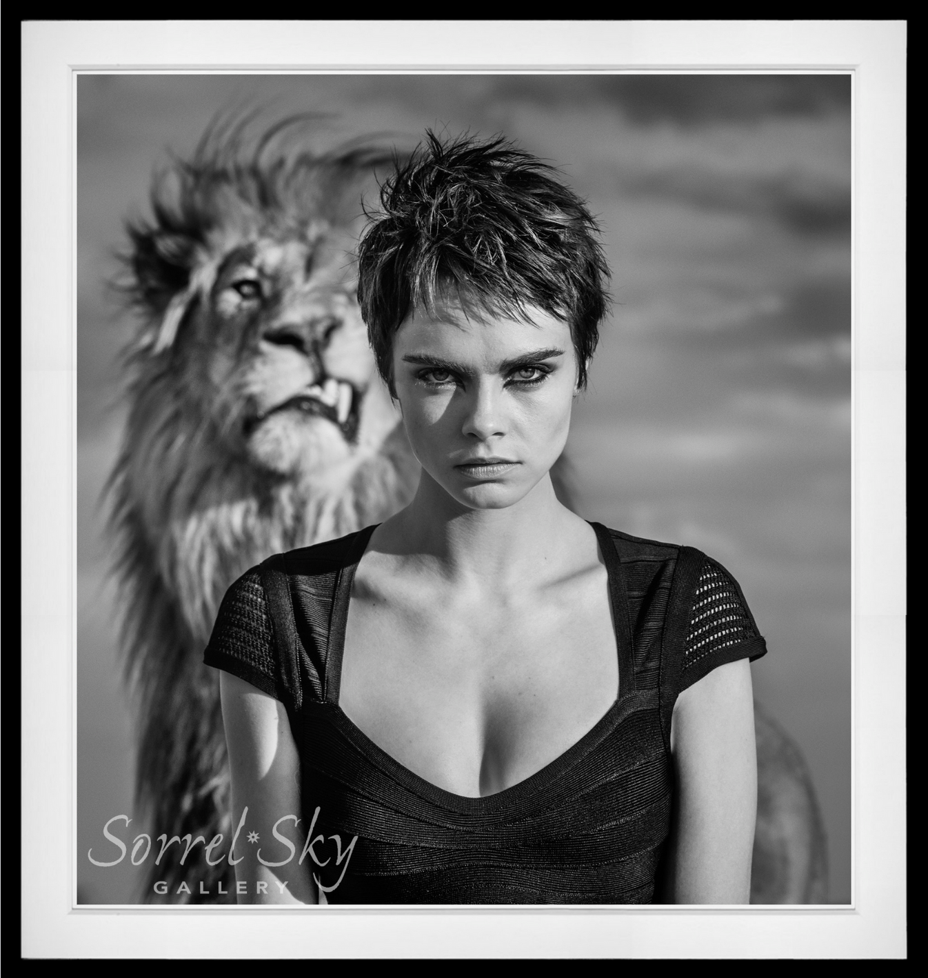 Cara Cigar | David Yarrow | Cara Delevingne | Sorrel Sky Gallery