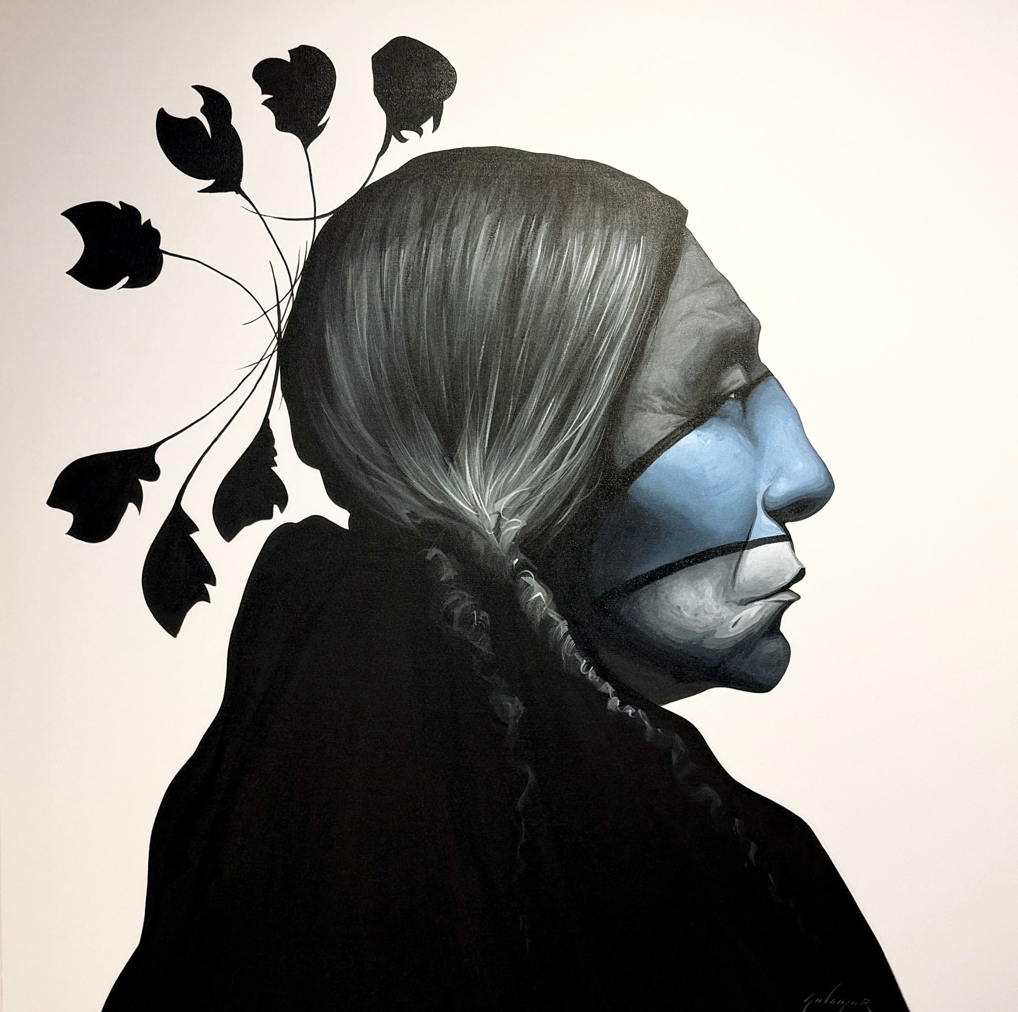 Stripes of Honor | Native American Art | Navajo Artist Jeremy Salazar ...