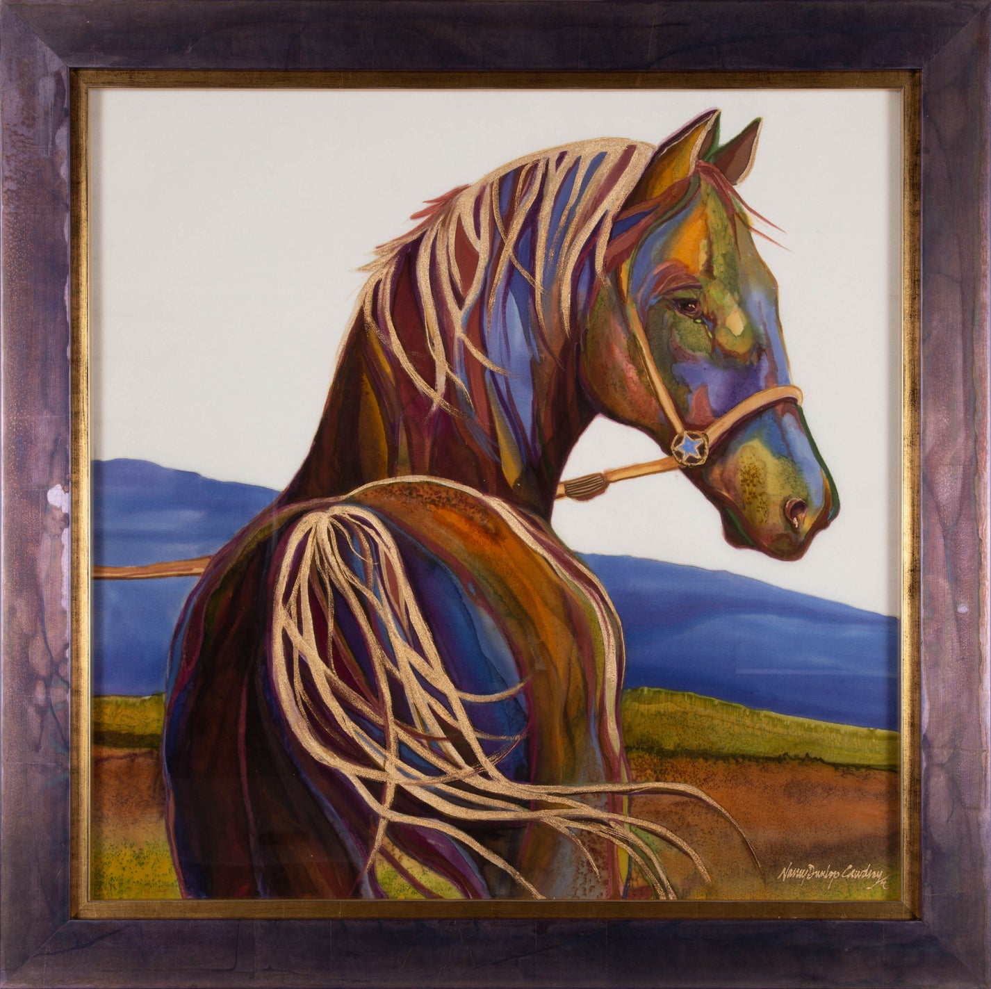 The Mane Event | Nancy Dunlop Cawdrey | Horse Painting – Sorrel Sky Gallery
