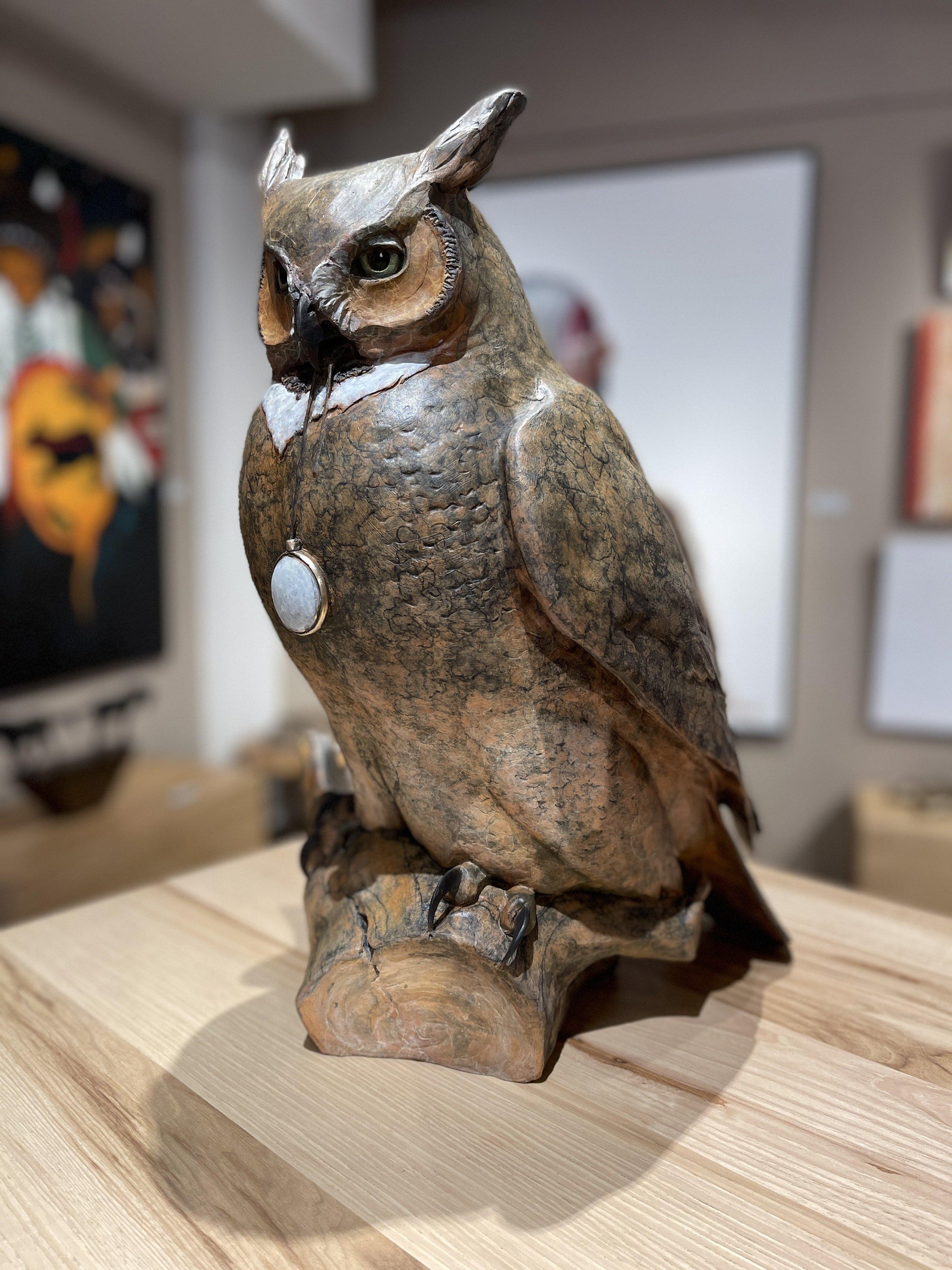 MoonStone Owl | Star Liana York | Sorrel Sky Gallery