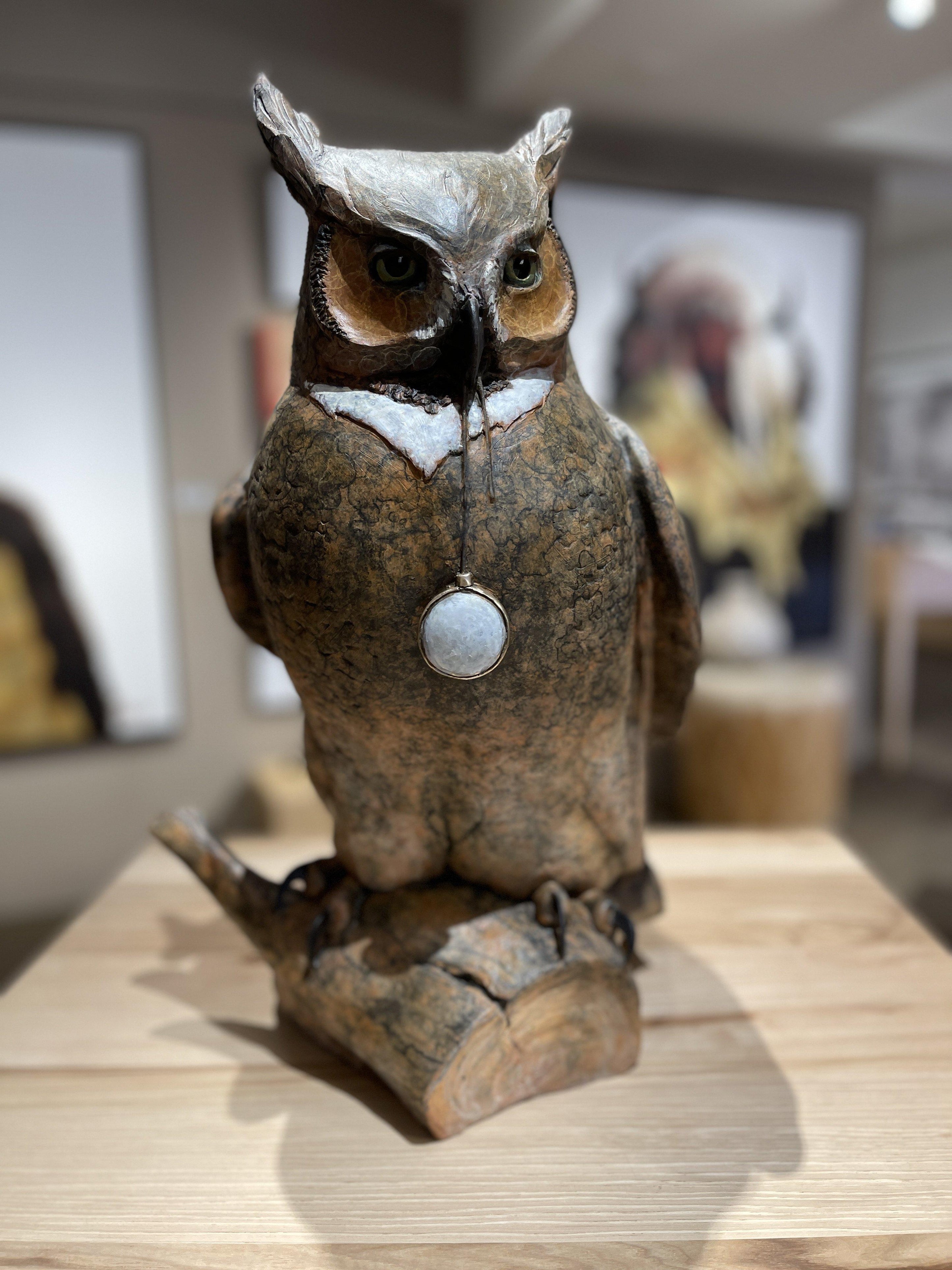 MoonStone Owl | Star Liana York | Sorrel Sky Gallery