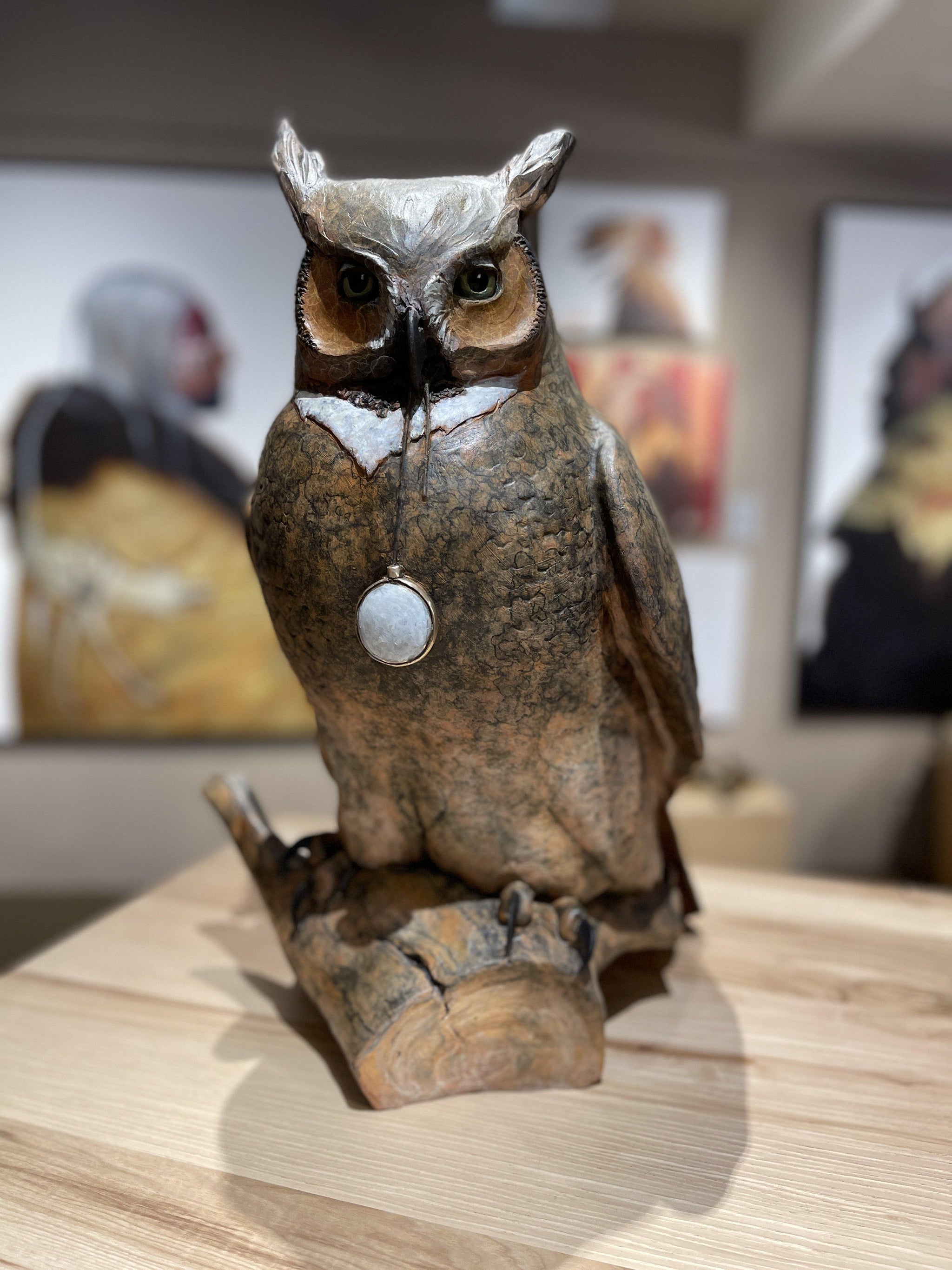 MoonStone Owl | Star Liana York | Sorrel Sky Gallery