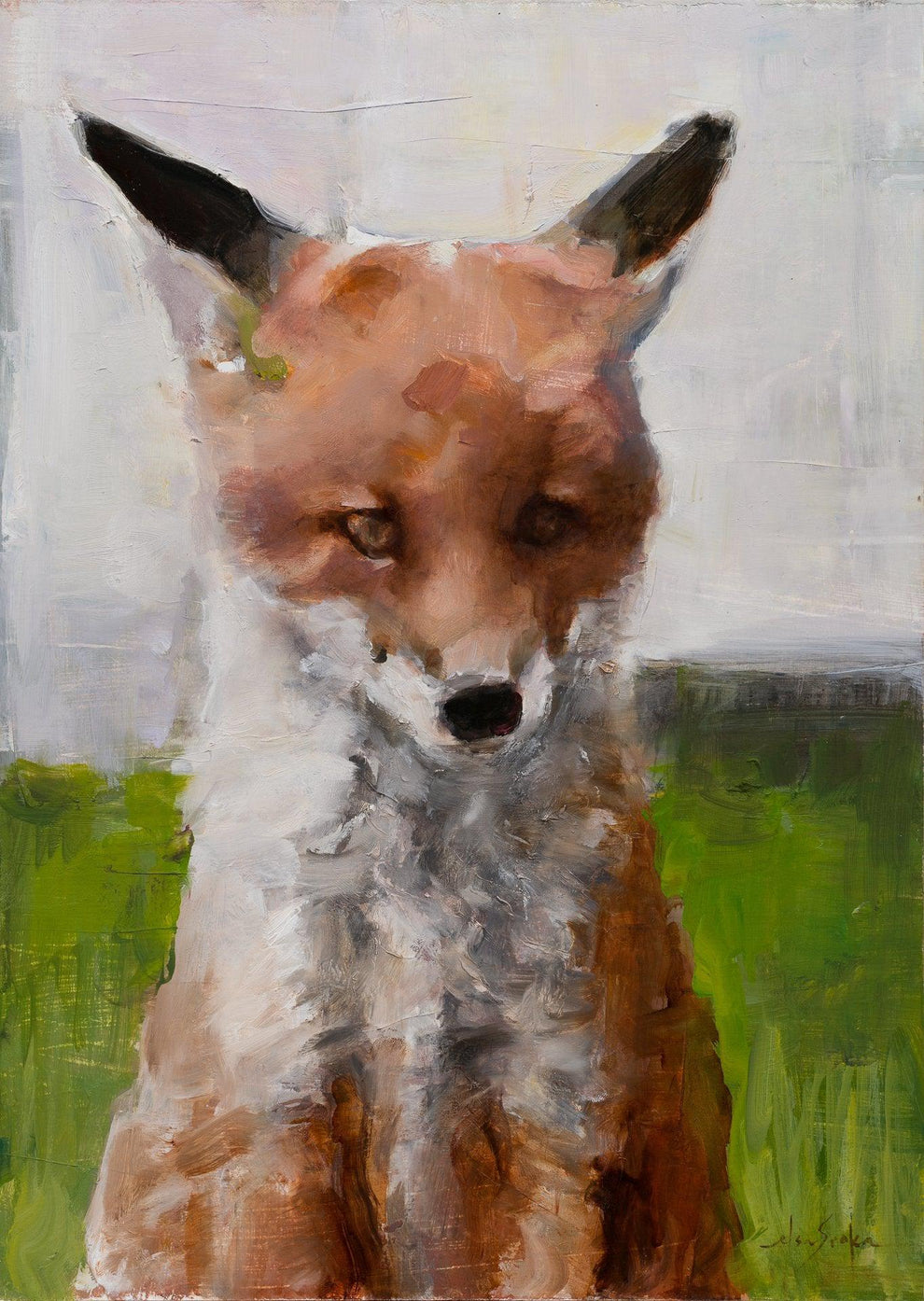Rex | Elsa Sroka | Sorrel Sky Gallery | Fox Painting