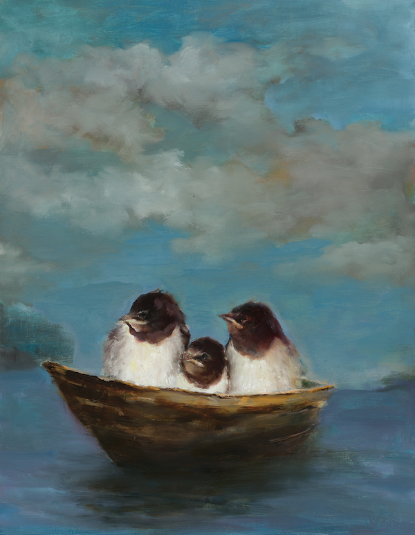 Uncharted Waters | Elsa Sroka | Bird Painting | Sorrel Sky Gallery